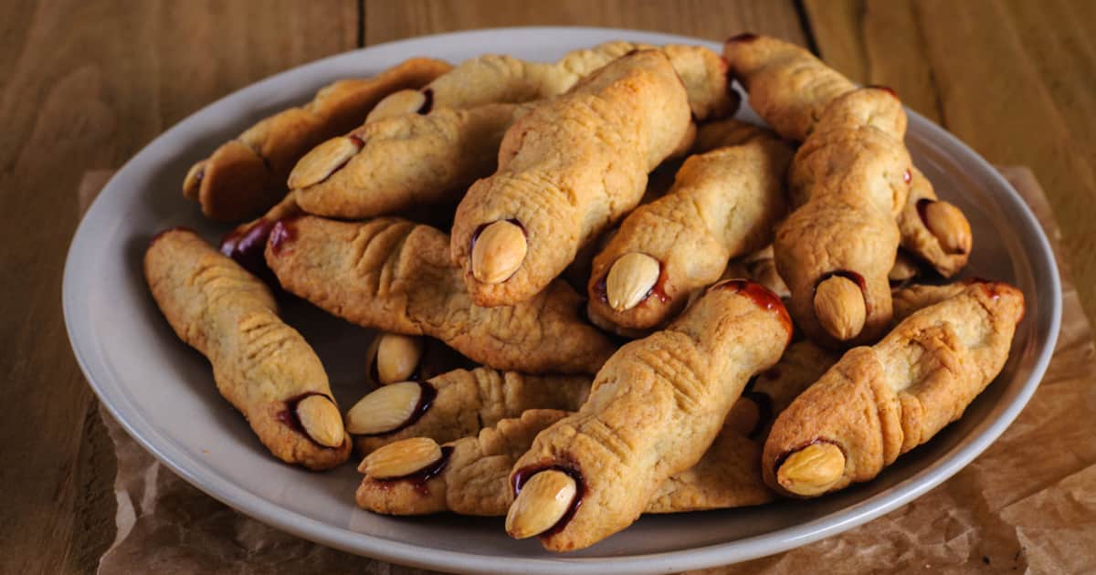Recette de biscuits doigts de sorcière | Zeste