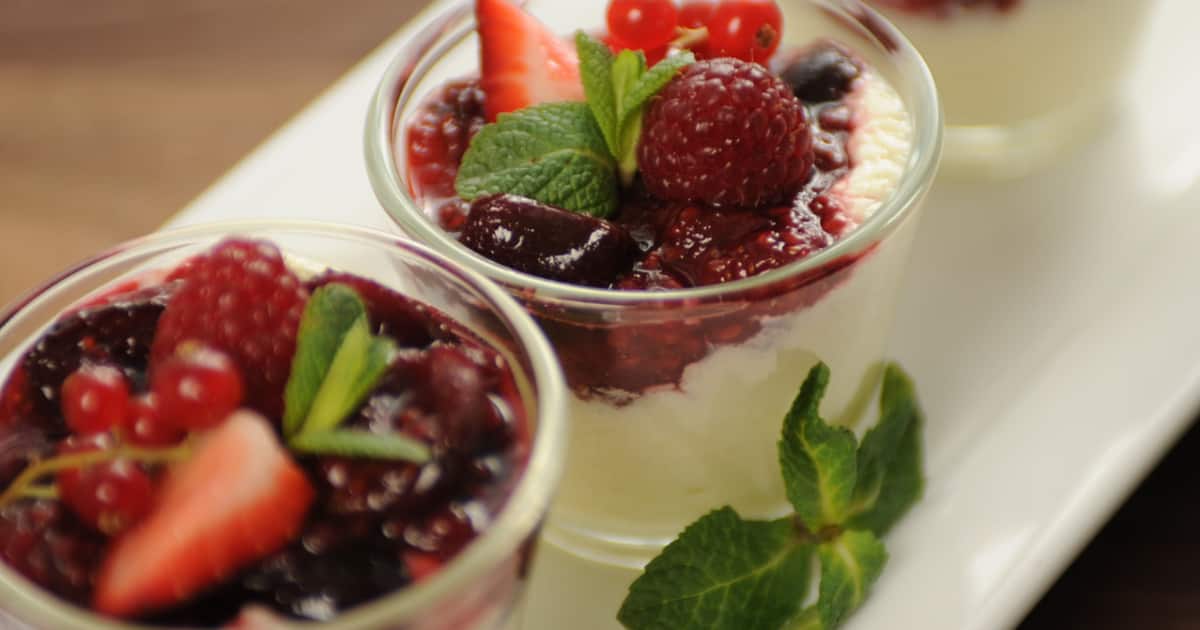 Recette de verrine aux fruits rouges et au chocolat | Zeste