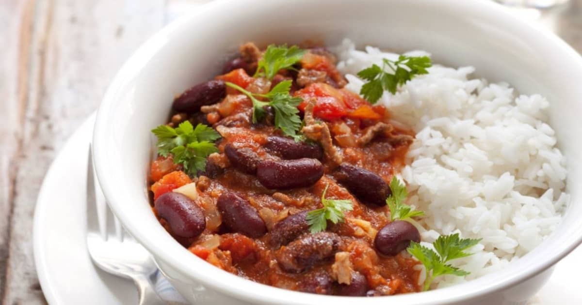 Chili au poulet et haricots rouges | Zeste