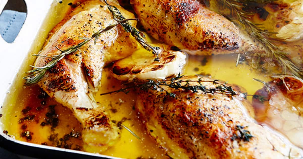 Recette de cuisses de poulet confites | Zeste