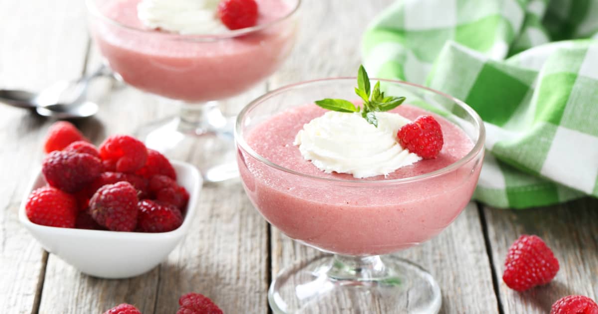 Mousse aux framboises facile | Zeste