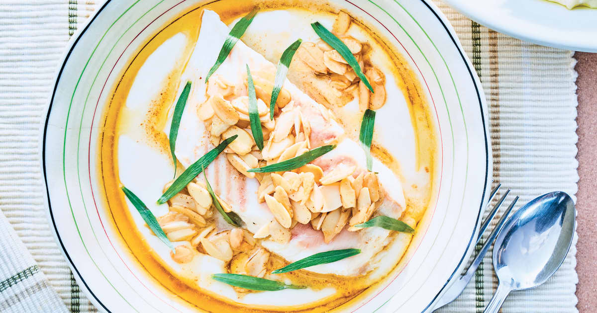 Flétan Sauce Amandine | Zeste