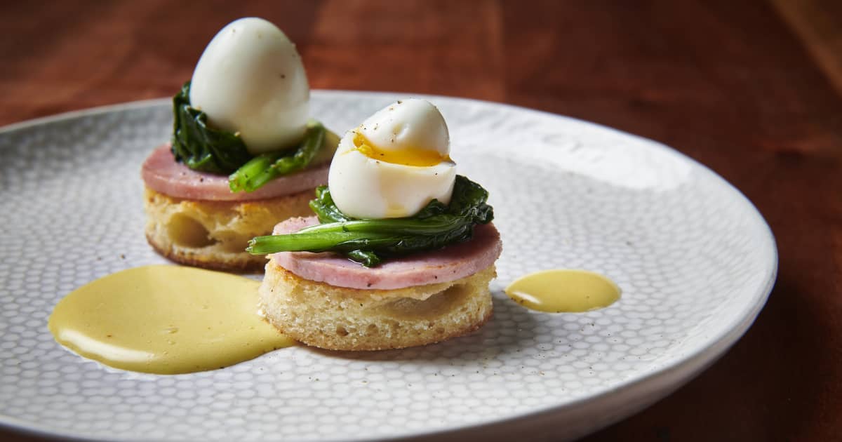 Mini-œufs de caille bénédictine | Zeste