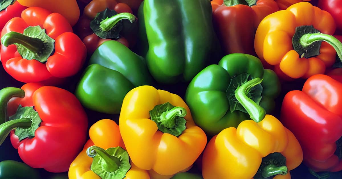 Voici comment conserver vos poivrons le plus longtemps possible | Zeste