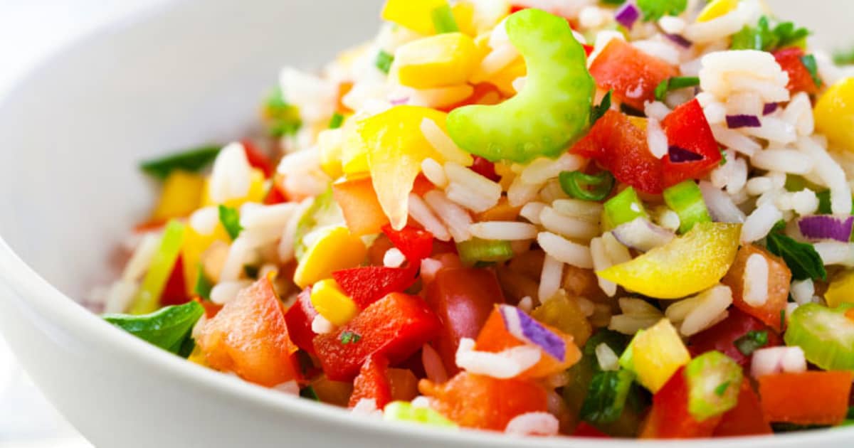 Salade froide de poulet et riz | Zeste