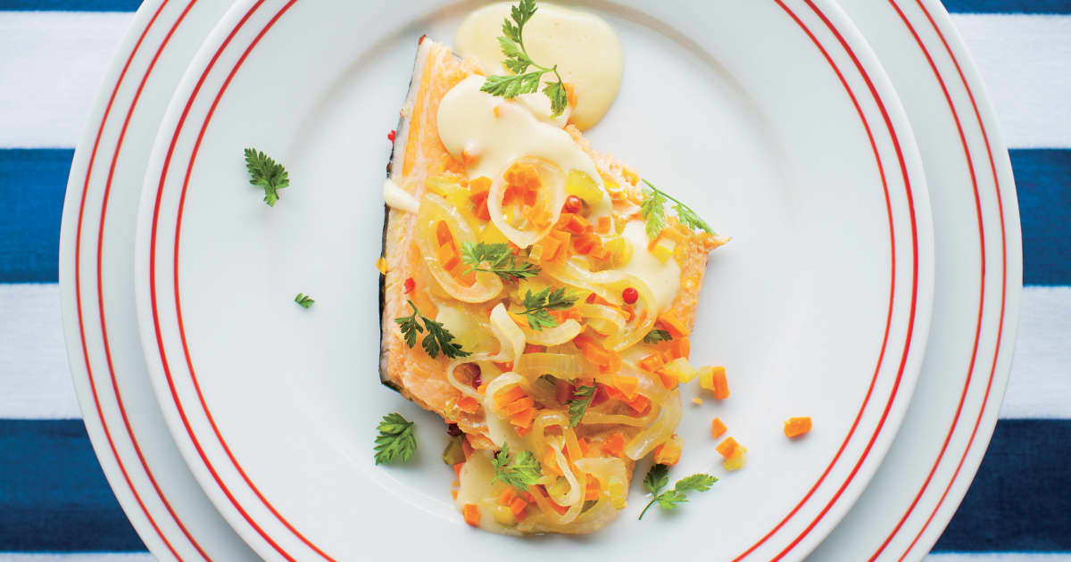 Recette d'omble chevalier à la genevoise | Zeste