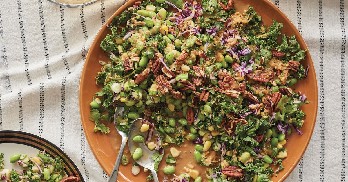 Salade Croustillante Aux Edamames Zeste