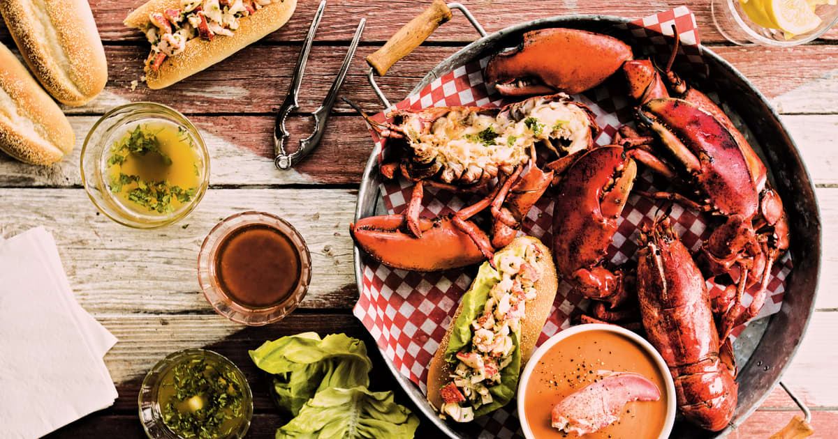 Homard grillé et sa trilogie de beurres | Zeste