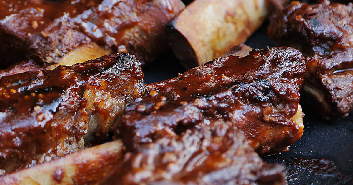 Côtes levées de bœuf style western | Zeste