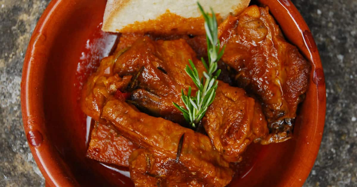 Recette de ragoût d'agneau à l'italienne | Zeste