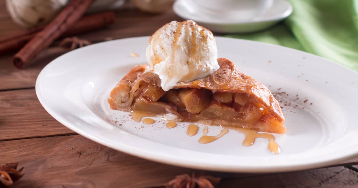 Tarte aux pommes et au sirop d'érable | Zeste