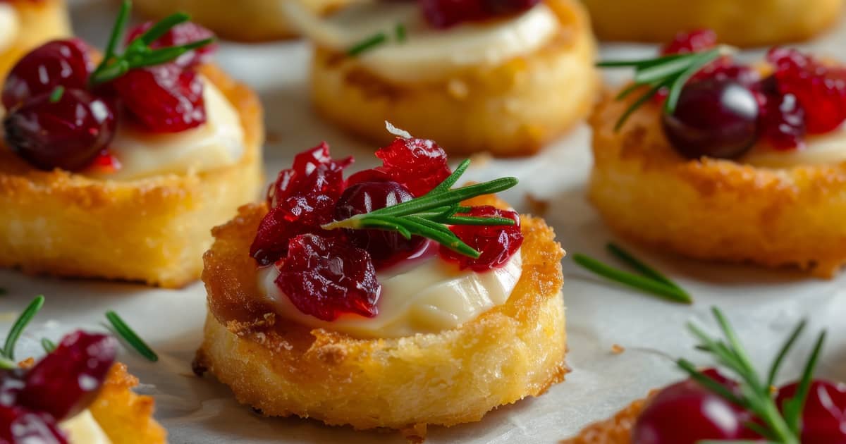 Découvrez la recette virale des bouchées au brie et canneberges pour ...