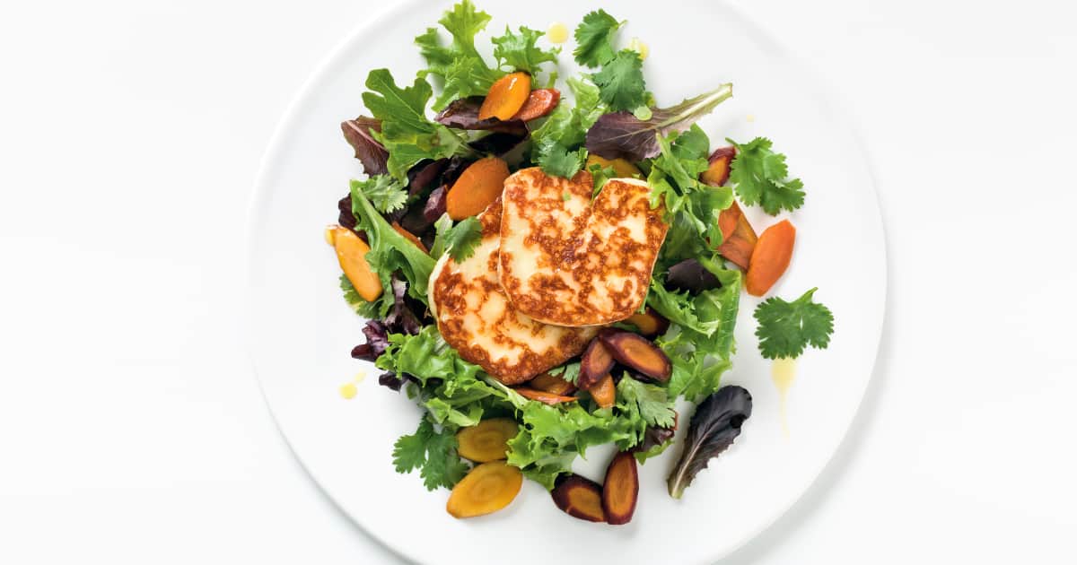 Recette d'halloumi grillé au sésame | Zeste