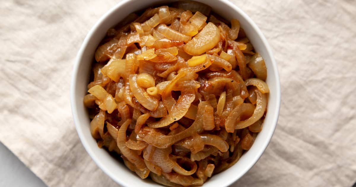 Recette d'oignons caramélisés | Zeste