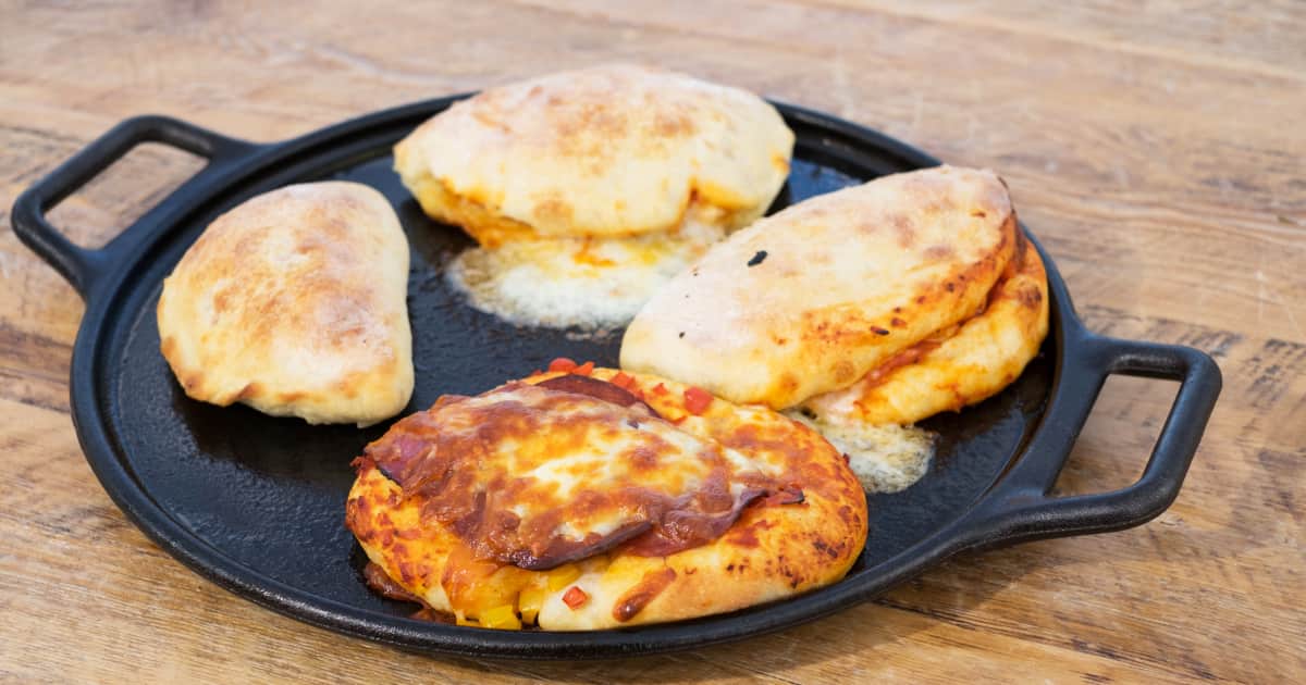 Recette de pizza pochette maison | Zeste