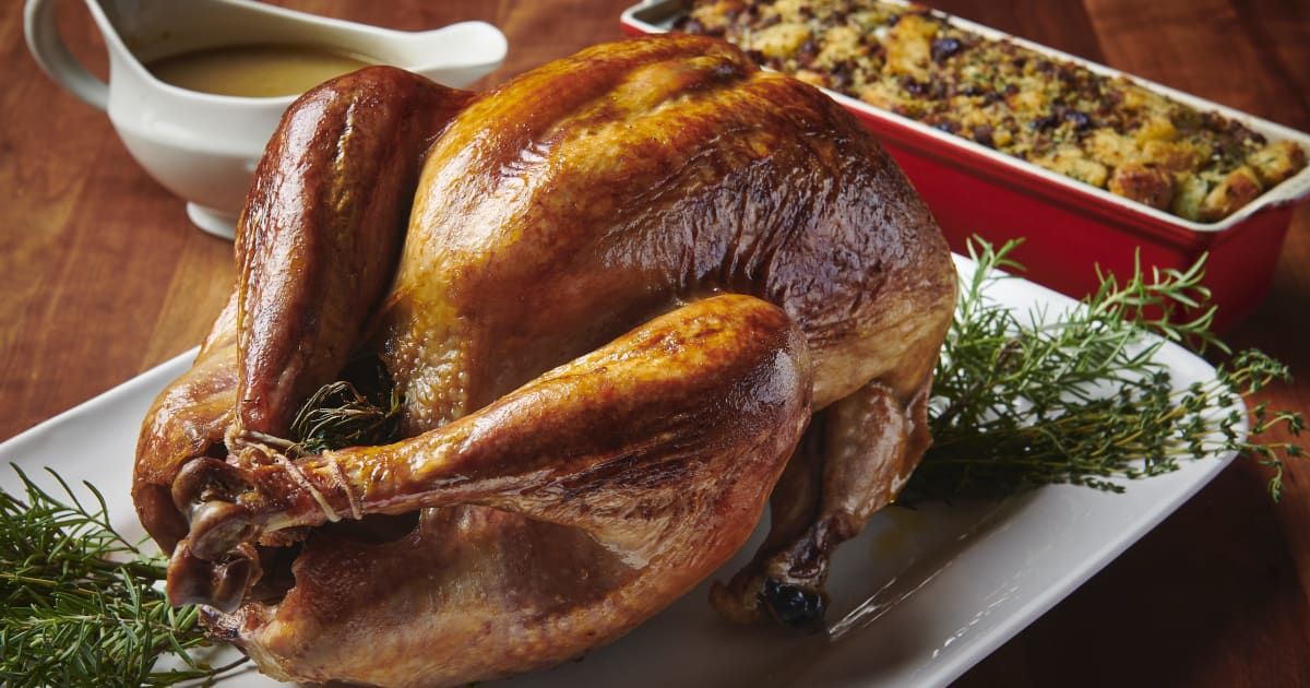 Dinde au thym et au romarin | Zeste