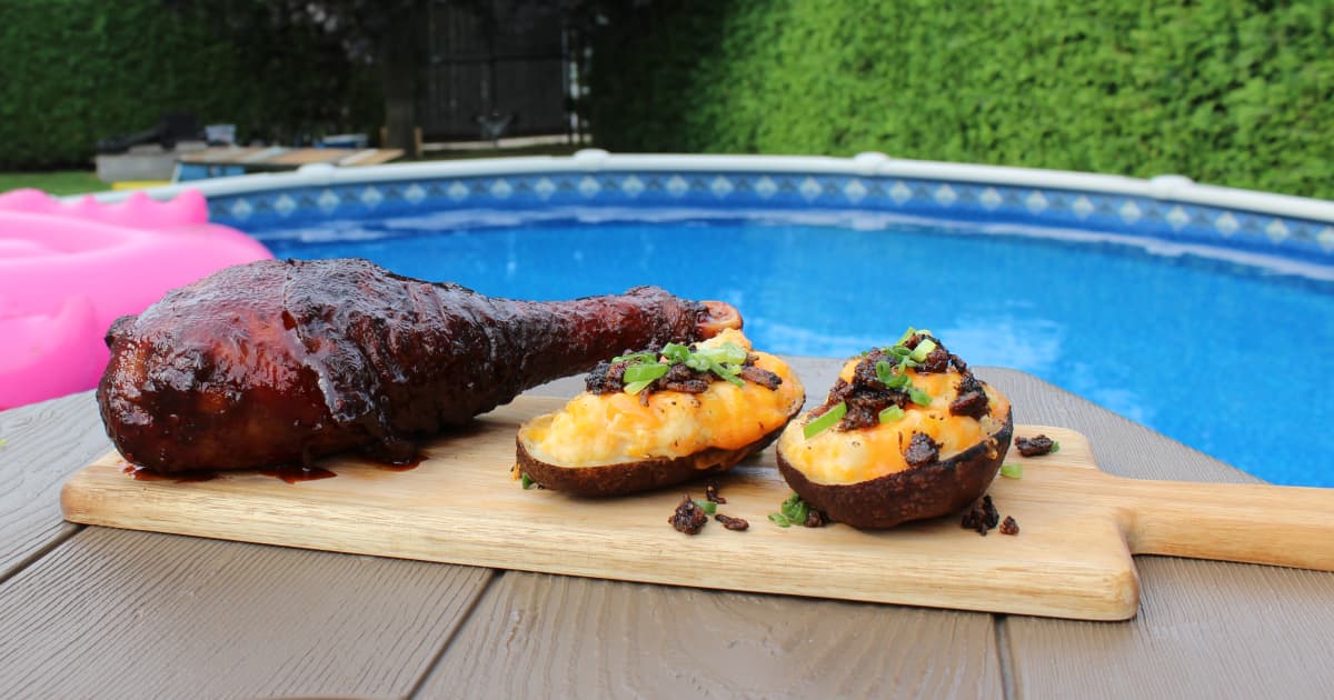 Pilons de dinde BBQ | Zeste