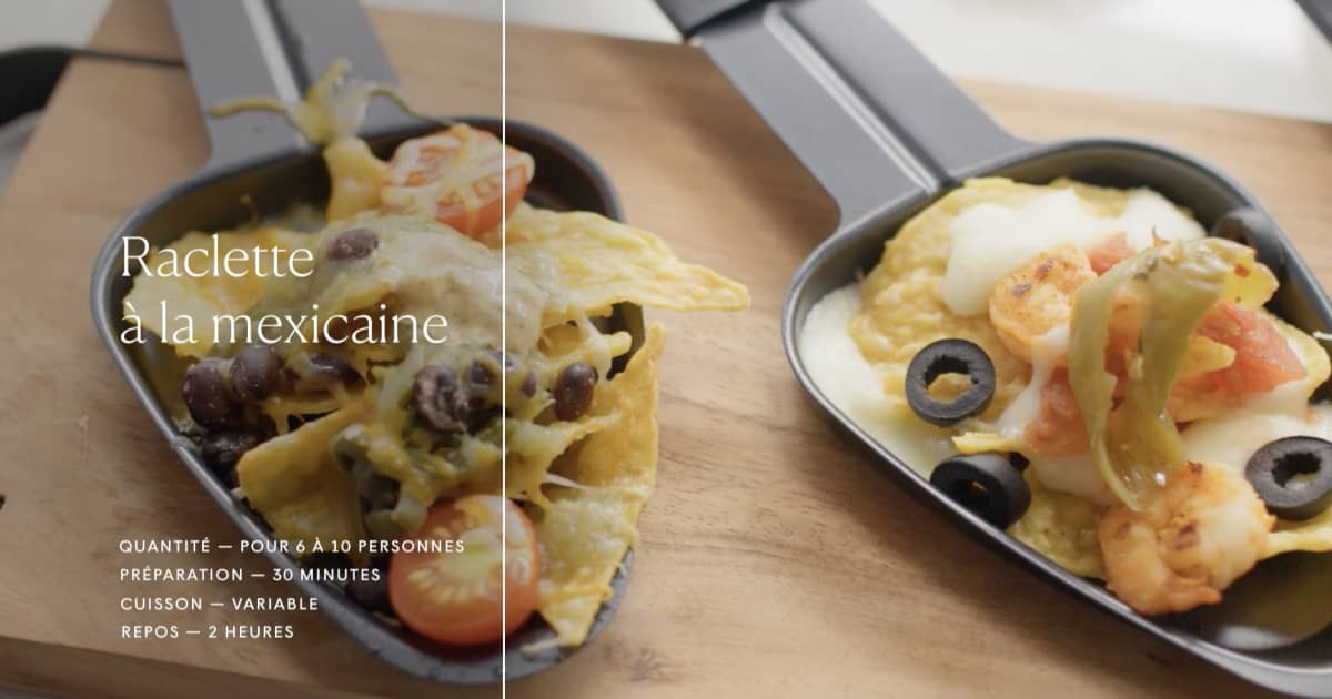 Raclette à la mexicaine | Zeste