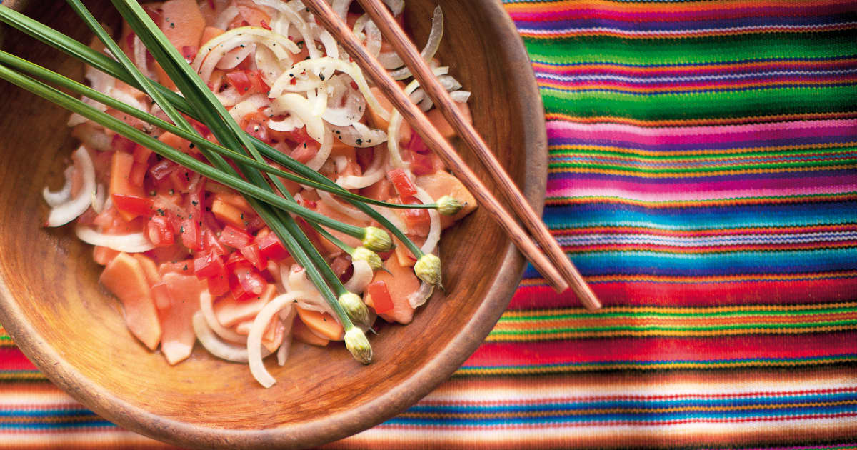Recette de salade de papaye verte au tamarin | Zeste