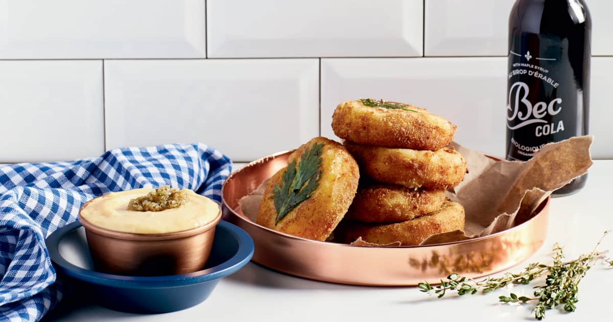 Recette de croquettes de pommes de terre et fromage en grains | Zeste