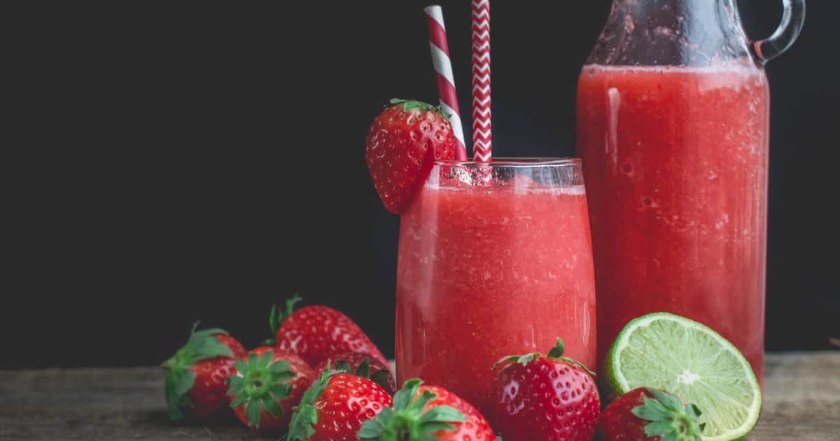 Recette de limonade de fraise | Zeste