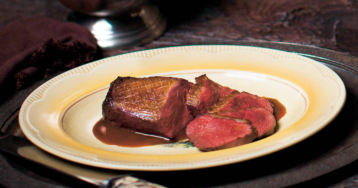 Recette de magret de canard sauce au thé Earl Grey | Zeste