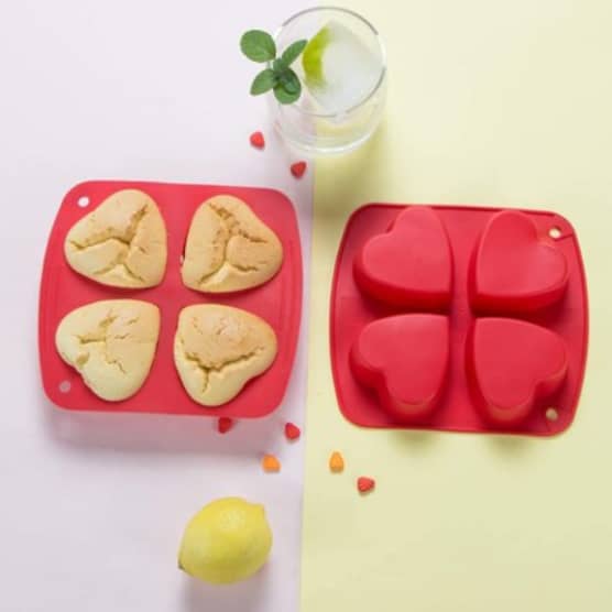 5 moules à muffin en forme de coeur pour la Saint-Valentin | Zeste