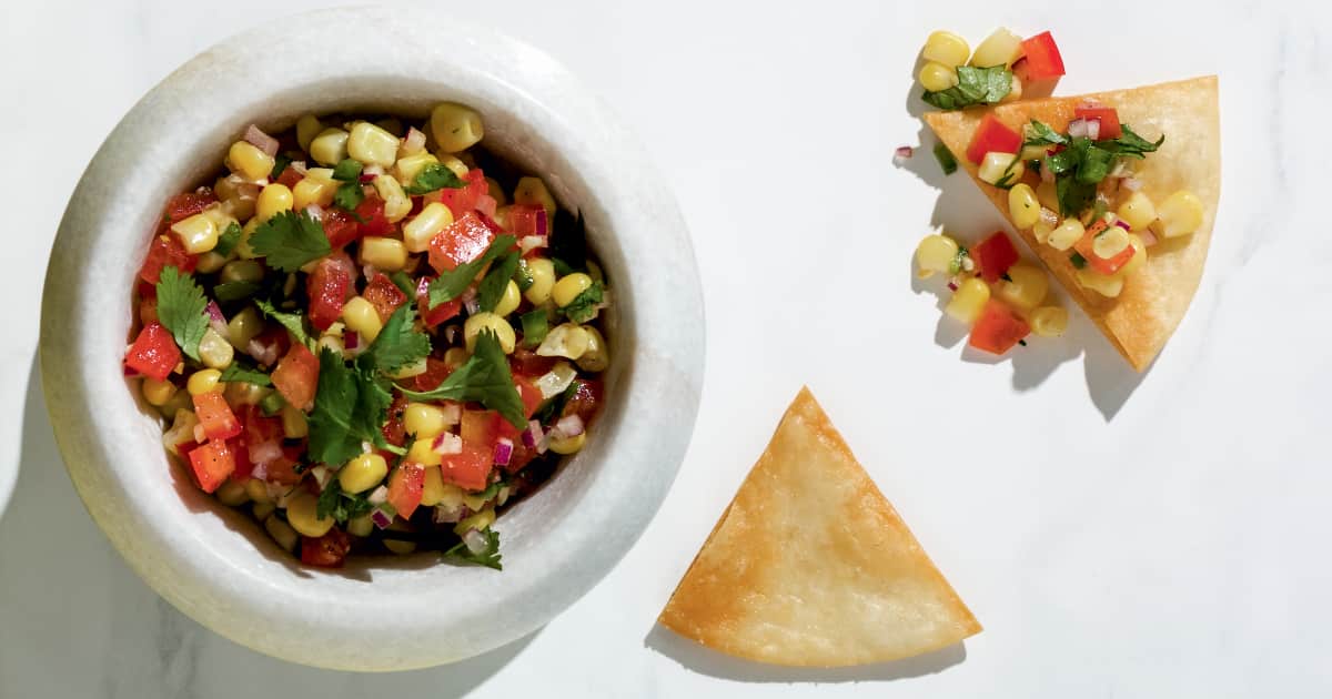 Recette de salsa de maïs et de tomates | Zeste