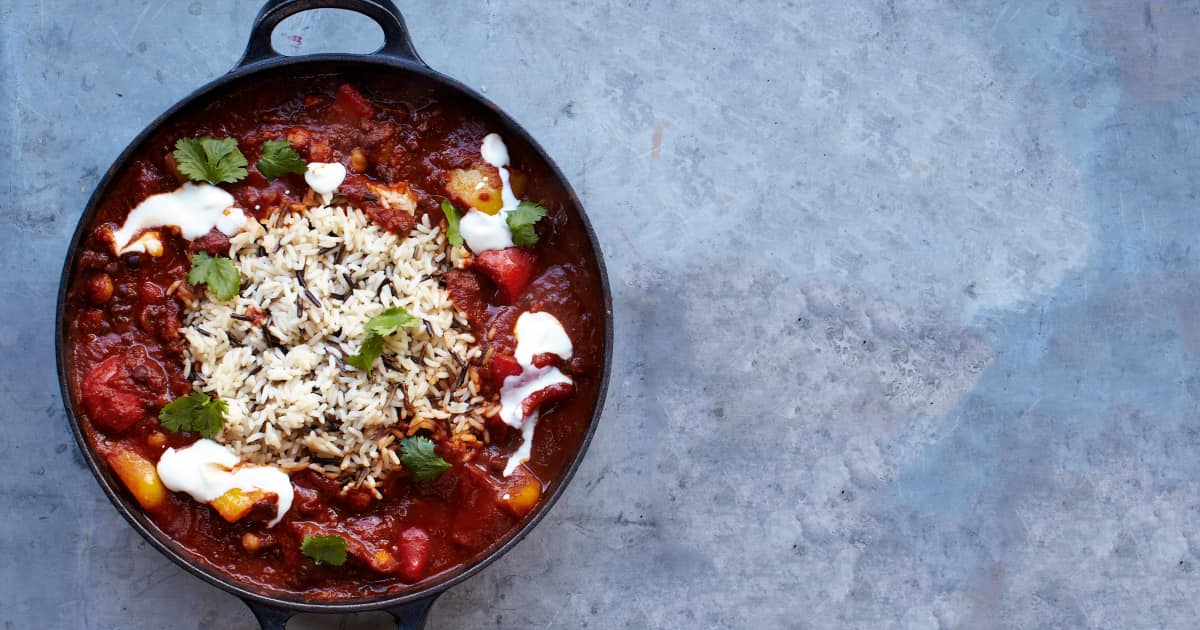 Recette de chili végétarien de Jamie Oliver | Zeste