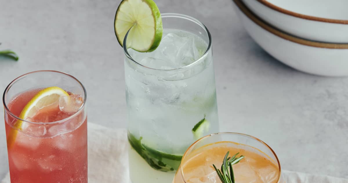 Mocktail limonade, basilic & concombre | Zeste