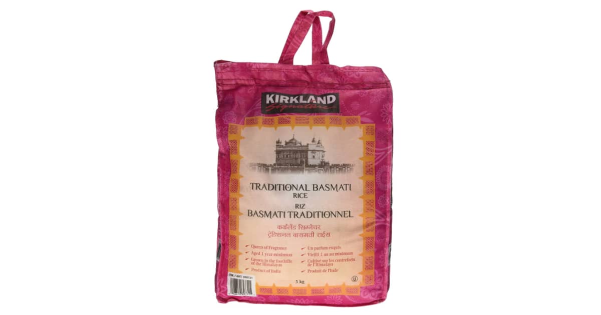 Voici comment ouvrir le riz Kirkland de Costco sans déchirer le sac | Zeste