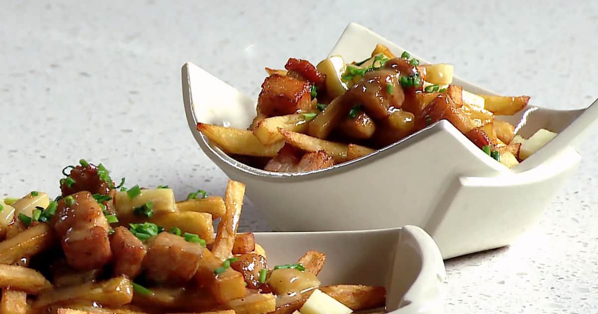 Recette de poutine au porc confit | Zeste