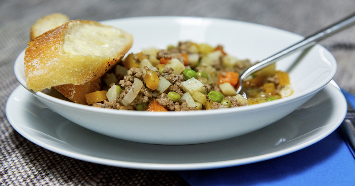 Cette recette vide-frigo à base de boeuf haché est économique et ...
