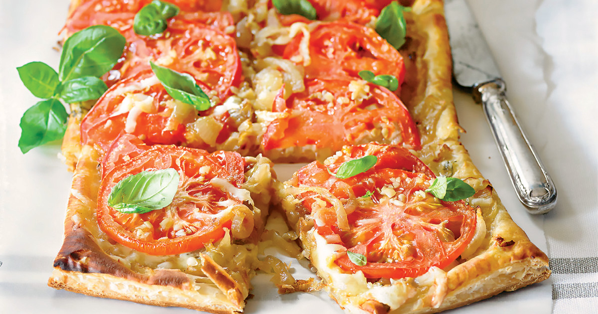 Tarte à la tomate et au fromage Oka | Zeste