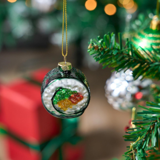 21 ornements gourmands pour un sapin de Noël original | Zeste